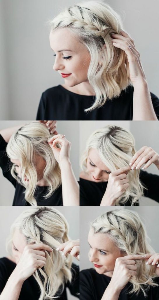 Tuto Tresse Cheveux Court